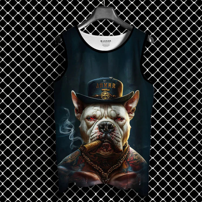 Full Print Tank Tops for Men - Stylish Full Printed Sandos | Juxar