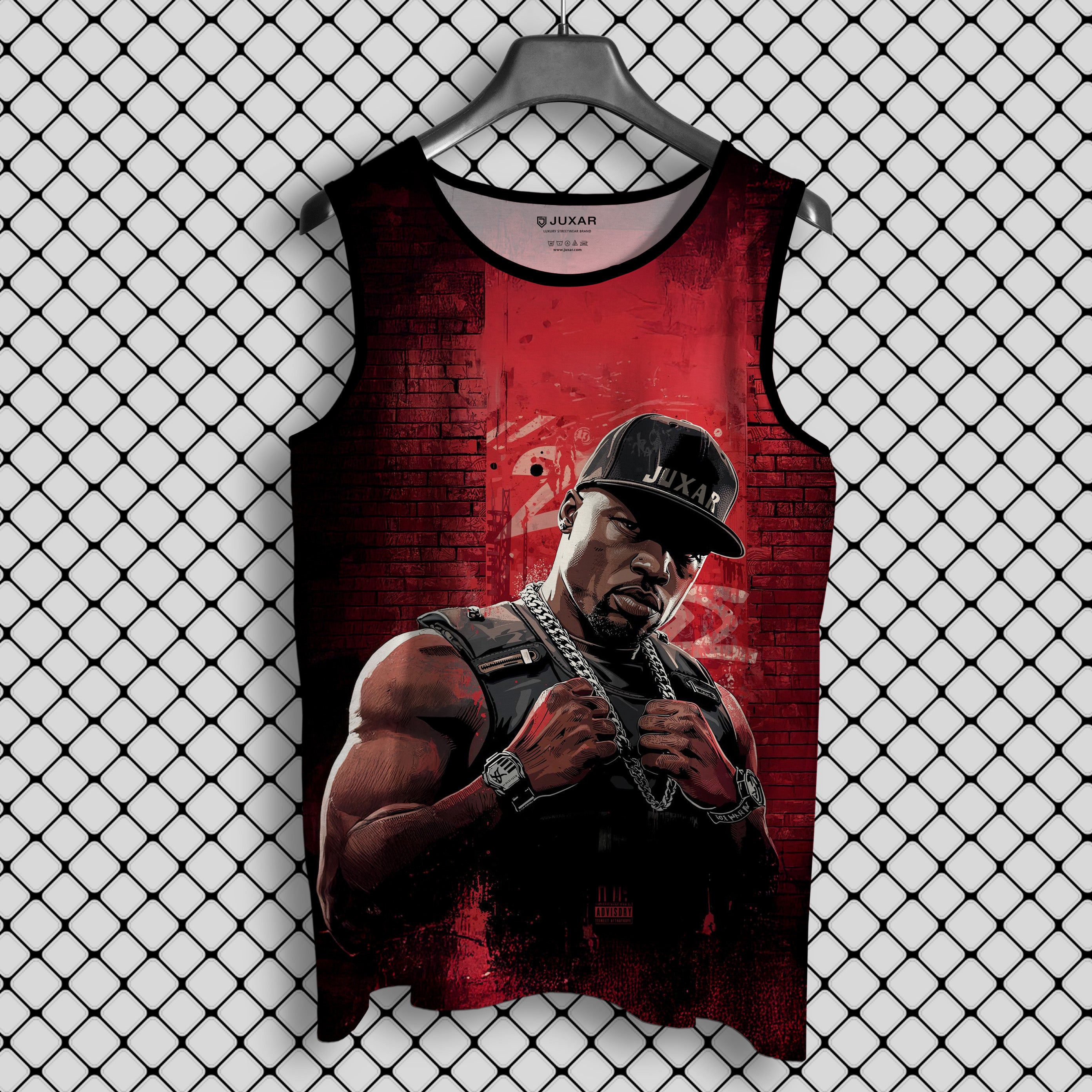 STREET POWER FLEX SANDO Men's Sando with Dynamic Skater Graphic Design ...